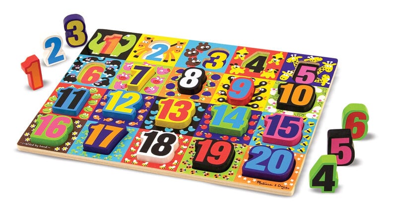 Jumbo Numbers Chunky Puzzle