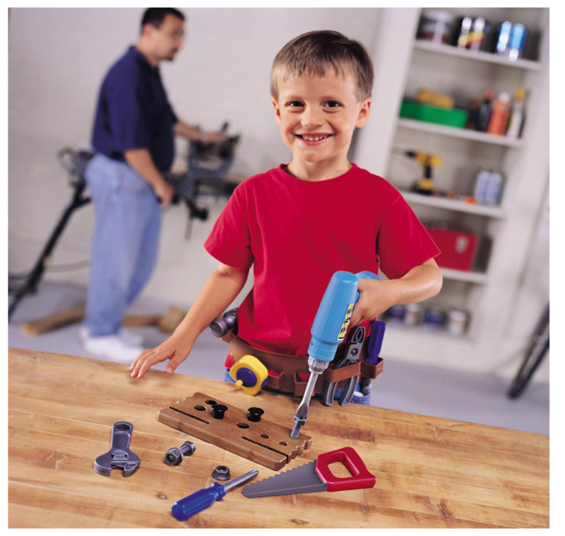 Pretend & Play® Work Belt Tool Set