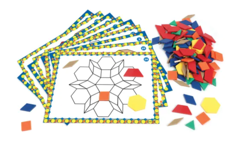 Pattern Block Activity Set – Learning Resources