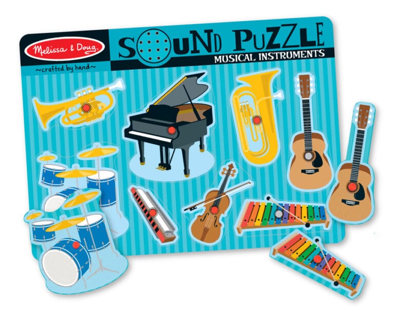 Musical Instruments Sound Puzzle – 8 Pieces