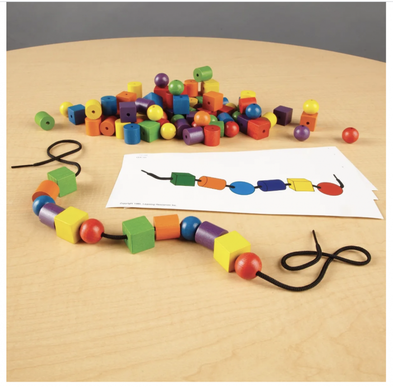 Beads & Pattern Cards Activity Set