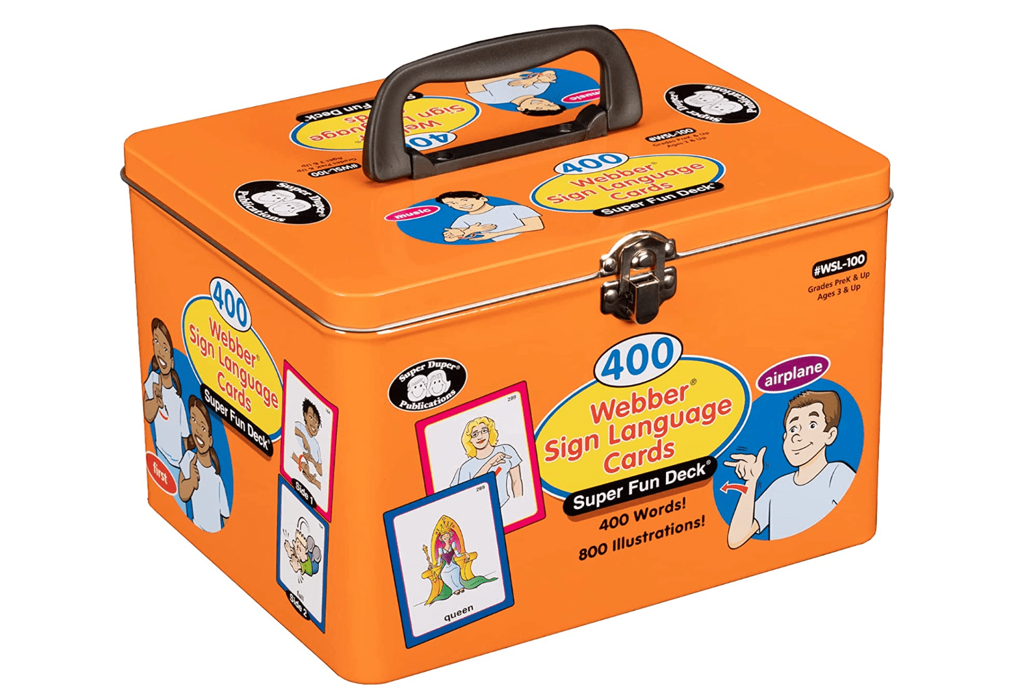 Sign Language Flashcards 400 Cards Therapy In A Bin