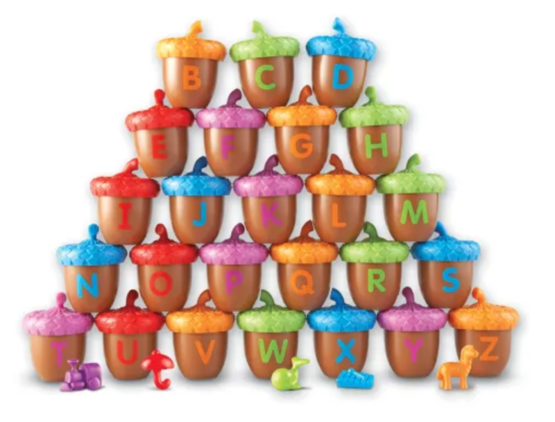 Alphabet Acorns Activity Set