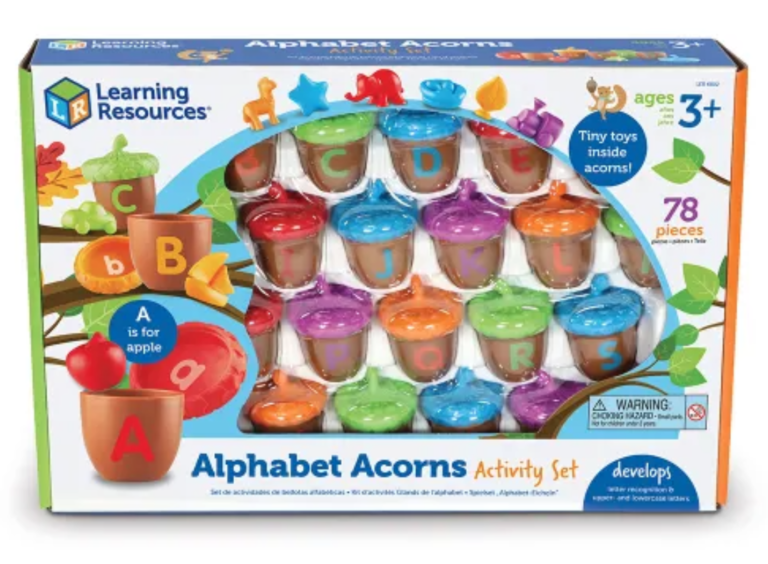 Alphabet Acorns Activity Set
