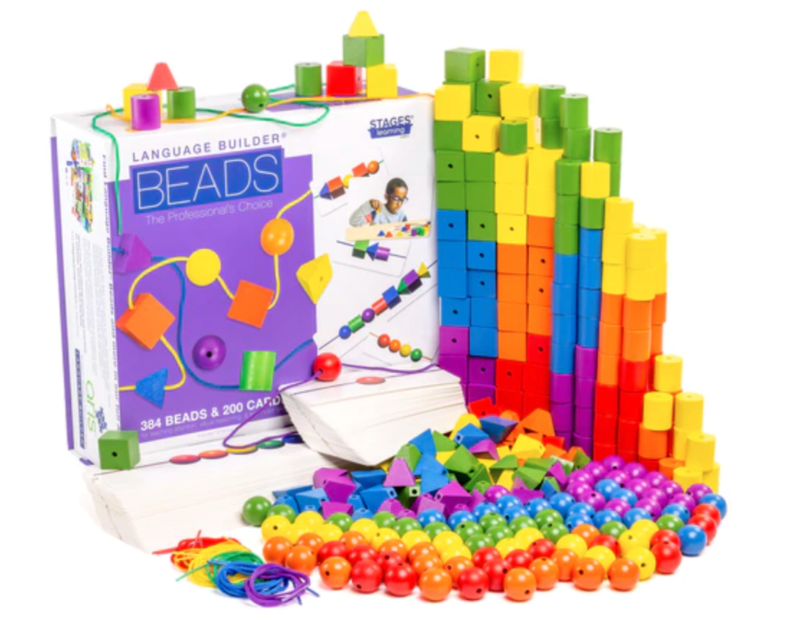 Language Builder: Stringing Beads (Classroom Set)