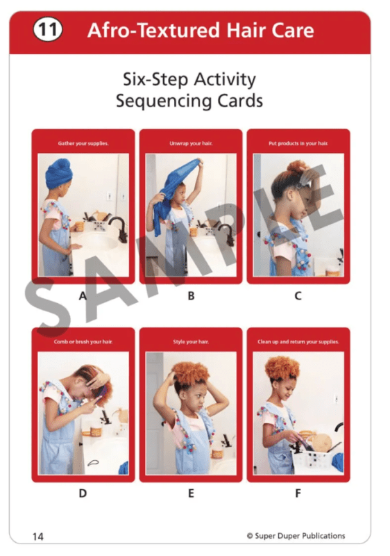 Activities of Daily Living Photo Sequencing Cards